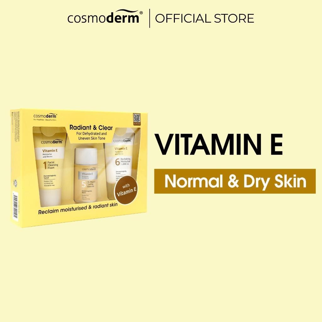 Cosmoderm Face Radiant & Clear For Dehydrated and Uneven Skin Tone With ...