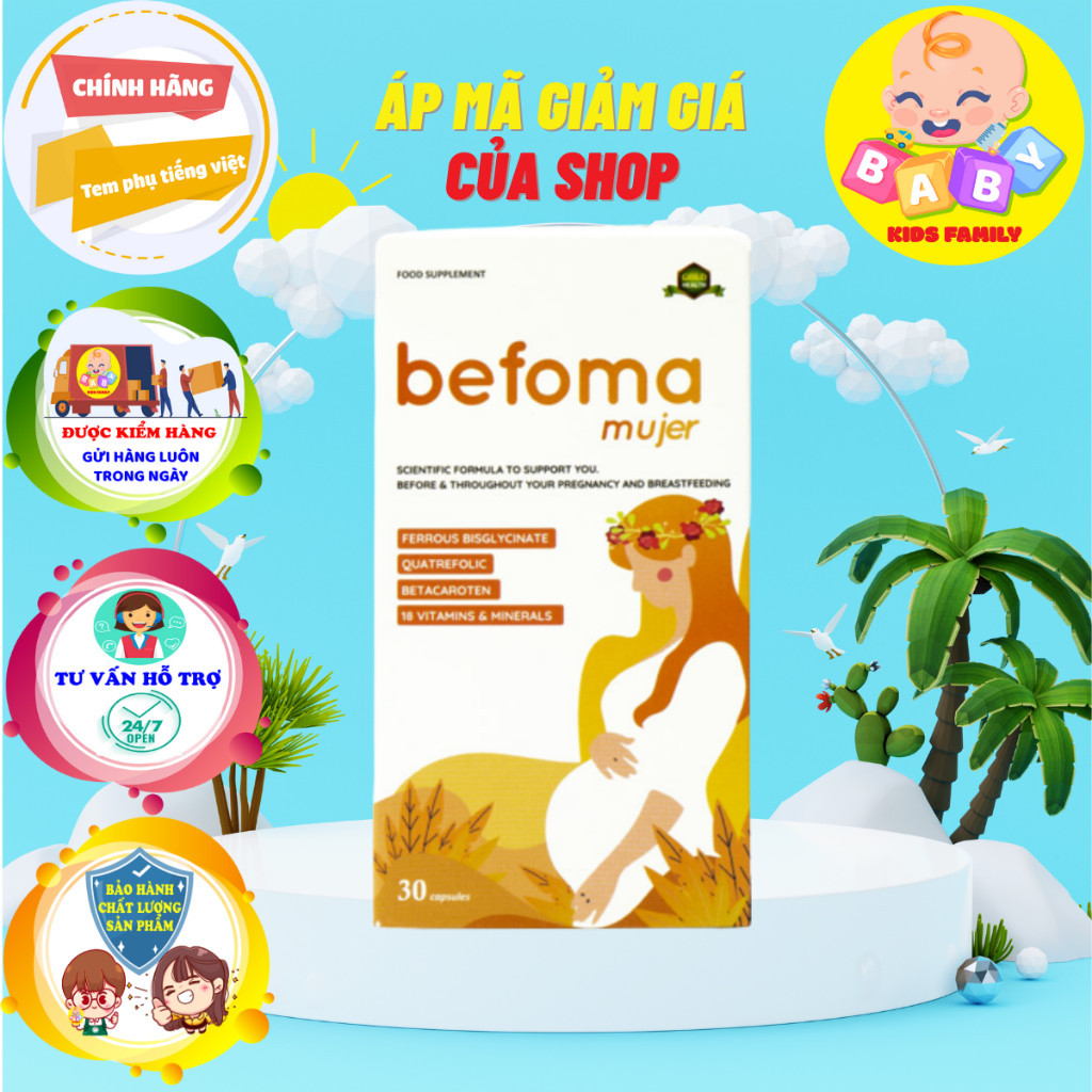 Befoma Hunmed - Iron, folic acid and vitamins and minerals supplement ...