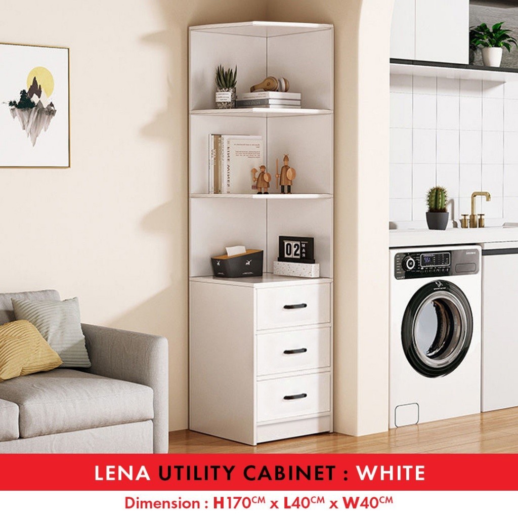 ⚡️LIKE BUG⚡️Lena Seating Corner Cabinet Corner Cabinet Triangle Cabinet ...