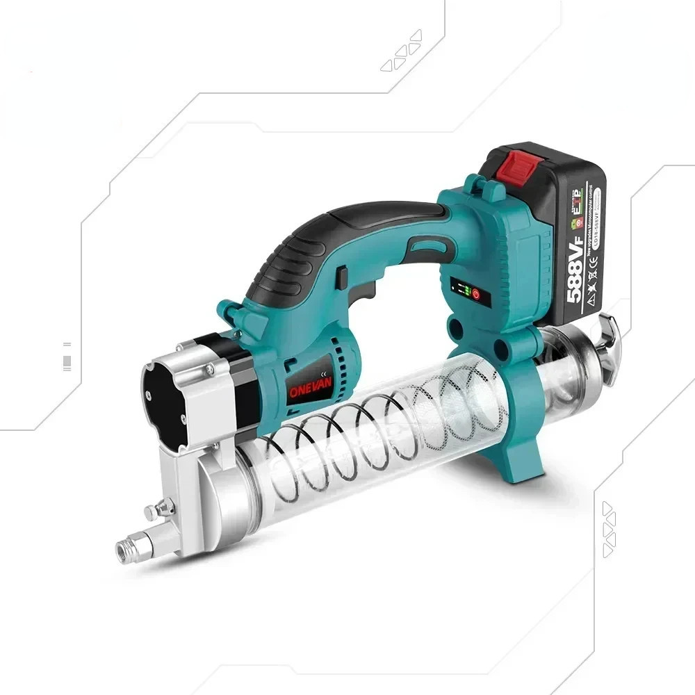 960W Cordless Rechargeable Electric Grease Machine Portable High ...