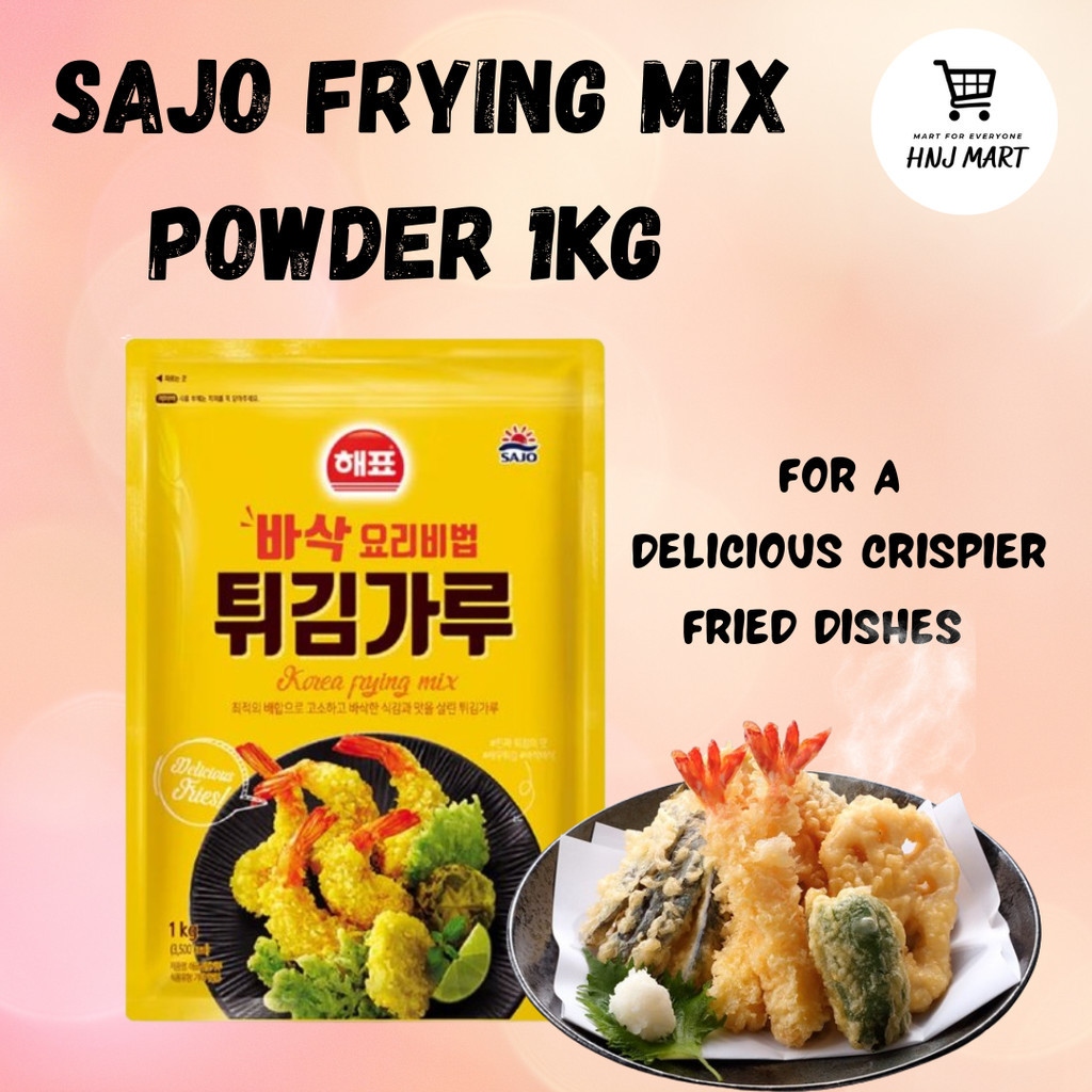 SAJO FRYING MIX POWDER 1KG Deep Frying Powder Batter Frying Flour ...