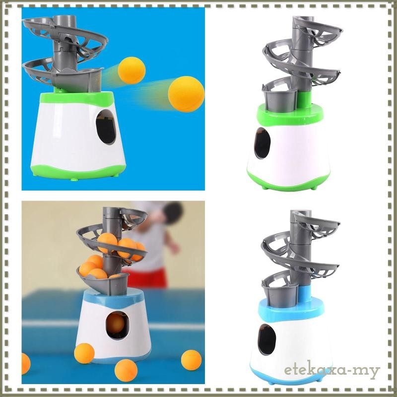 [EtekaxaMY] Battery Operated Mini Table Tennis Robot Ball Service ...