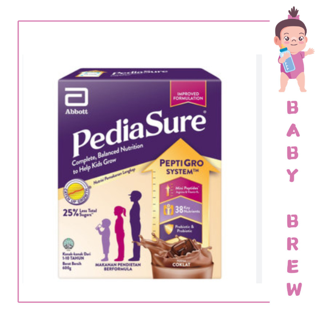 Pediasure PEPTIGRO SYSTEM (Chocolate / Vanilla) 600g (EXP 04/2025 ...