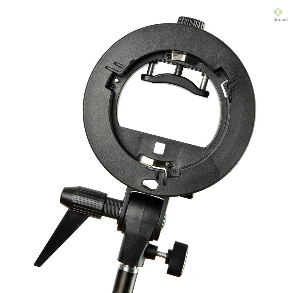 S-Type Bracket Bowens Mount Holder for Speedlite Flash Snoot Softbox ...