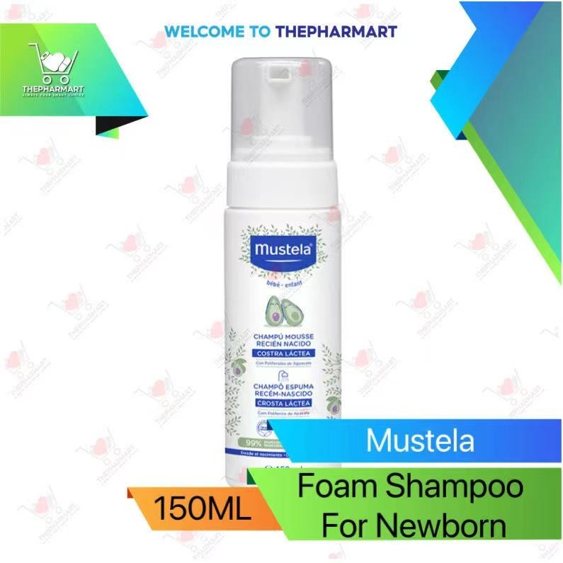 Mustela Foam Shampoo For Newborns (150ml) | Shopee Malaysia