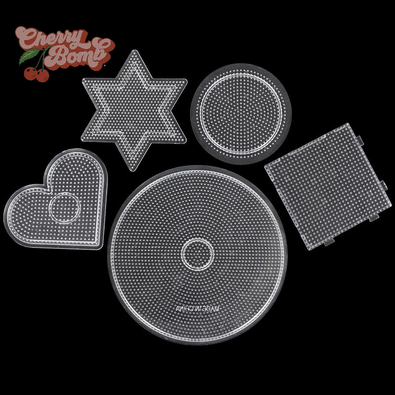 (Cherry Bomb) 5 Type Selection 2.6mm Perler Beads Template Pegboard For ...