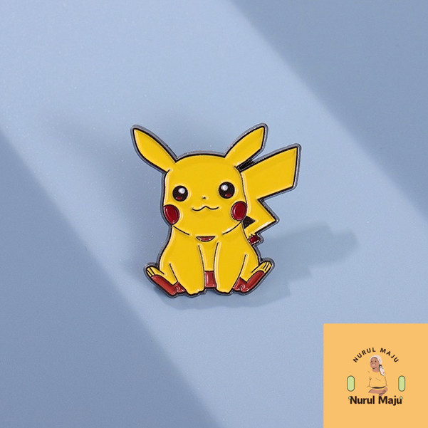 XHsubJoinPin Cute Anime Pikachu Enamel Pin Pokemon Brooch Lapel Badges ...