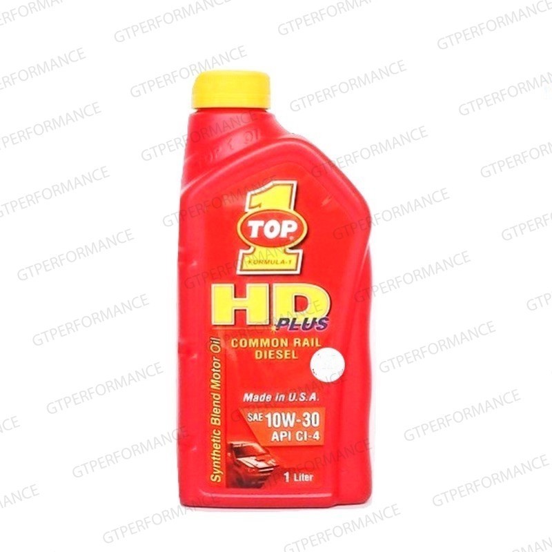 17681 Top 1 HD Plus 10W-30 Synthetic Blend Engine Oil (1 liter ...