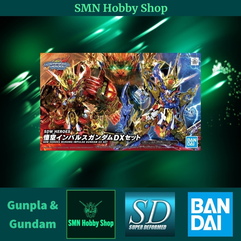 SDW Super Deformed Wukong Impulse Gundam DX Set 009 Gunpla Gundam Toys ...