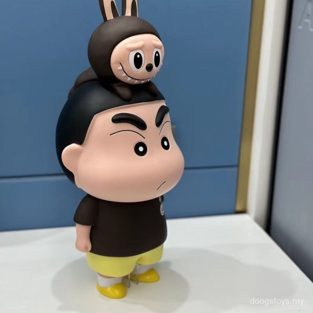 Labubu Crayon Shin-Chan labubu Shin-Chan 42cm Crayon Shin-Chan Creative ...