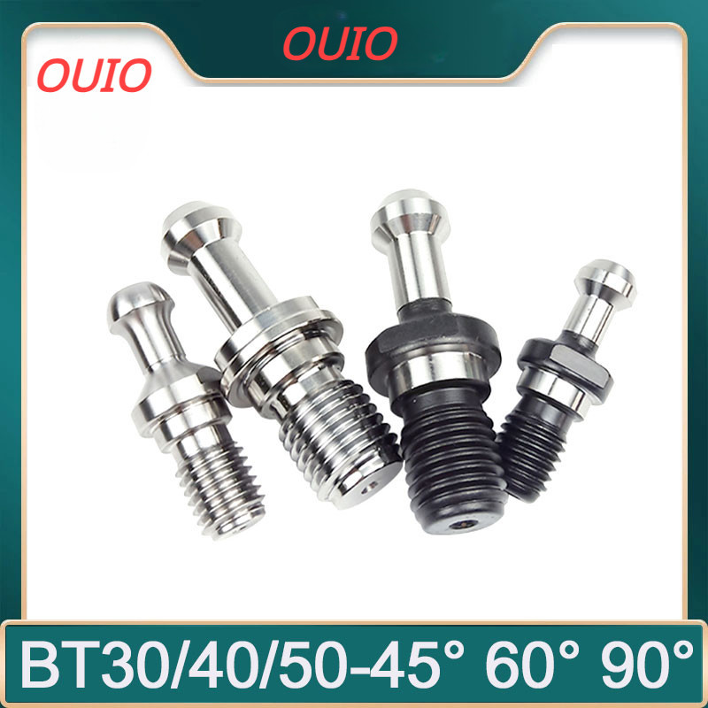 OUIO 1pcs Bt30 Bt40 Bt50 Iso20 Iso25 Iso30 Pull Nail 45° 60° 90° Pulling Nails for Iso Bt Tool ...