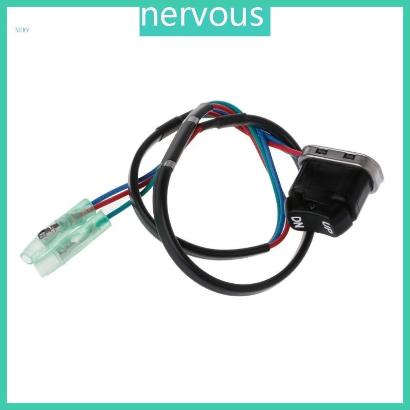NERV Durable Boat Trim Tilt Switch Push Button Assembly For Mercury ...