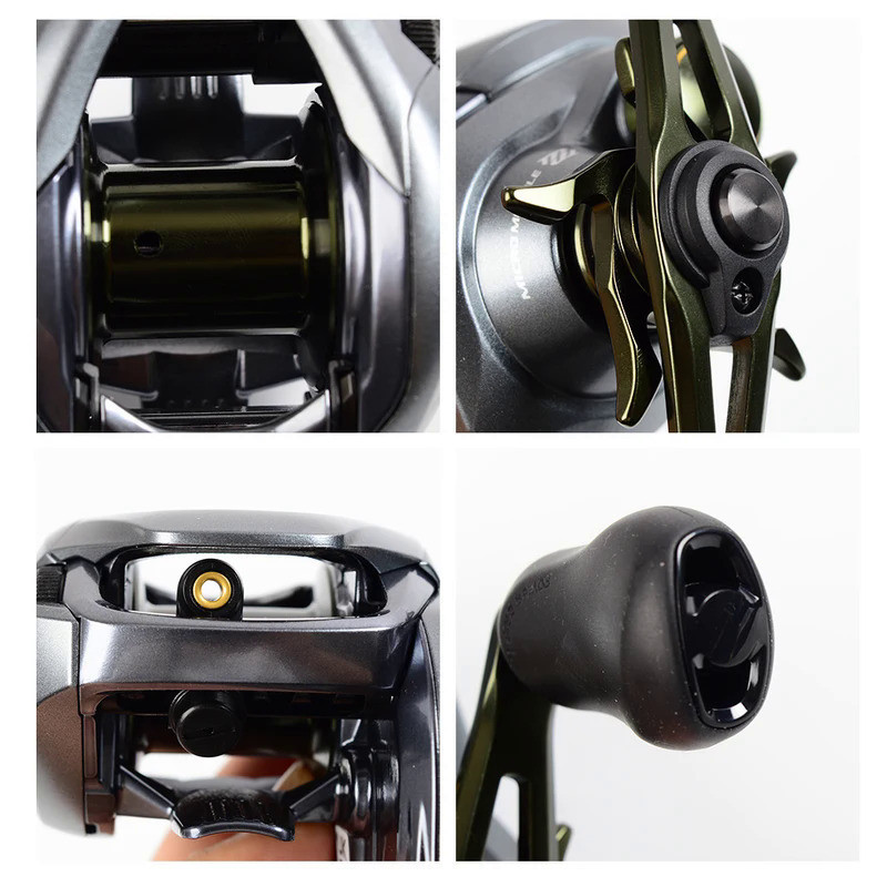 Original 18 Curado DC Baitcsting Fishing Reel 6.2-8.5:1 6/1BB Max Drag ...