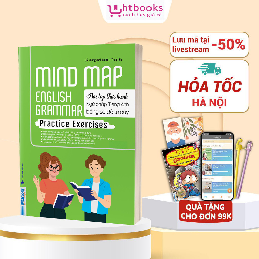 Books - Mind Map English Grammar Practice Exercises - English Grammar ...