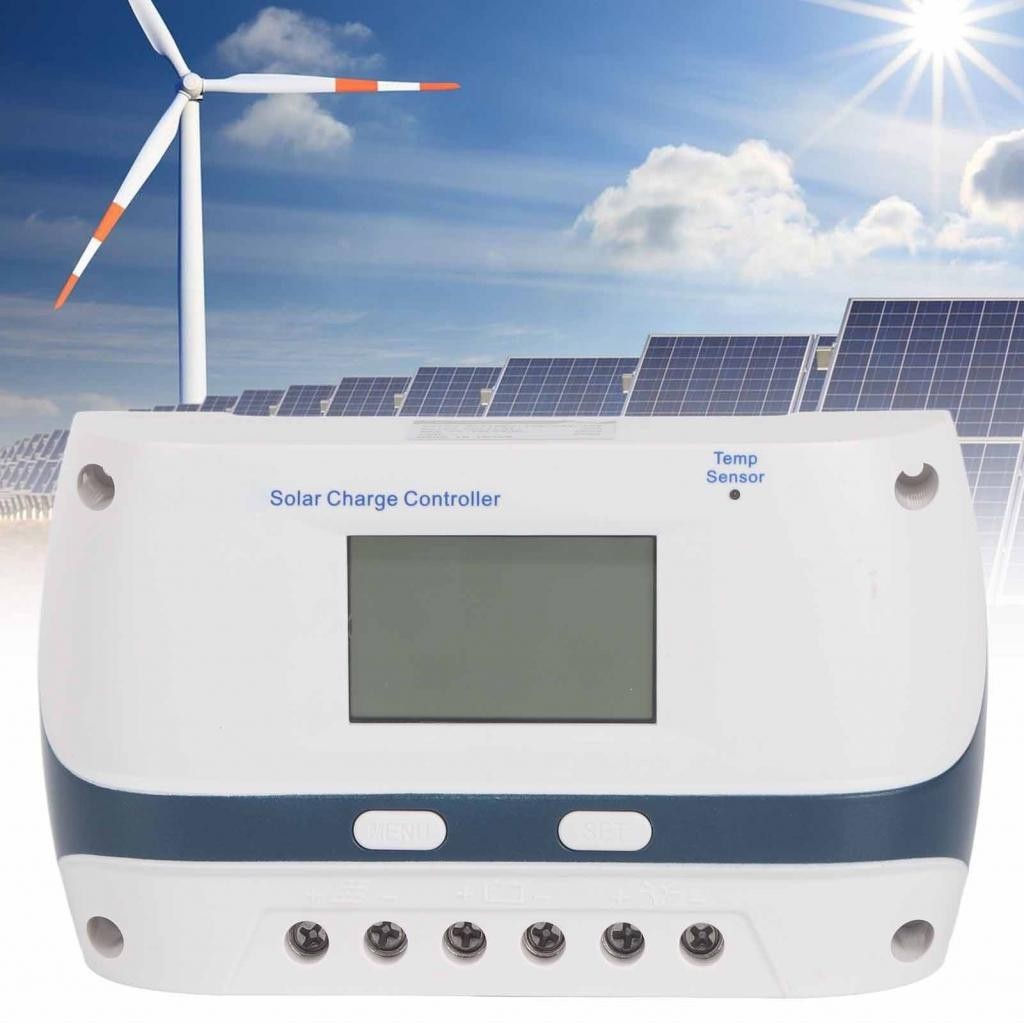 Treee MPPT Solar Controller TVS Anti Light LCD Display Dynamic ...