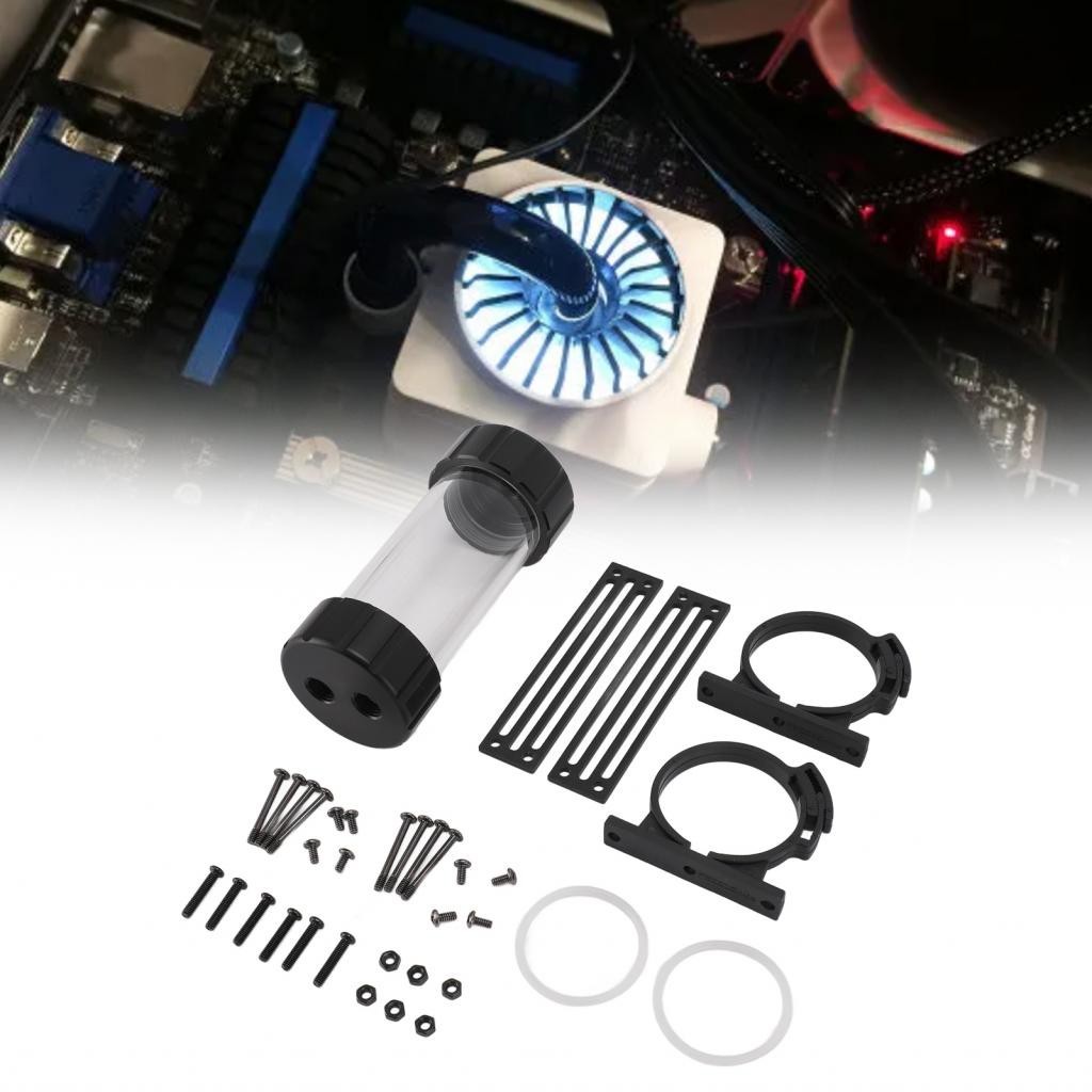 Maib Cylindrical Water Cooler Reservoir 137mm 160ml Computer Cooling ...