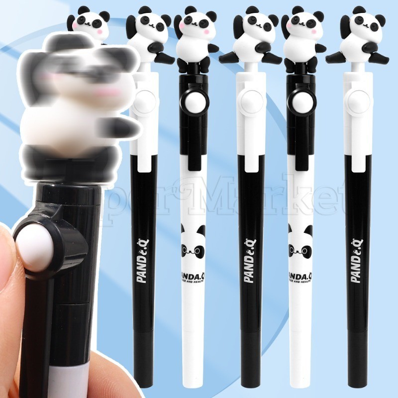 [ Featured ] Panda Rotating Pen - Hand Ledger Pen - Painting Neutral ...