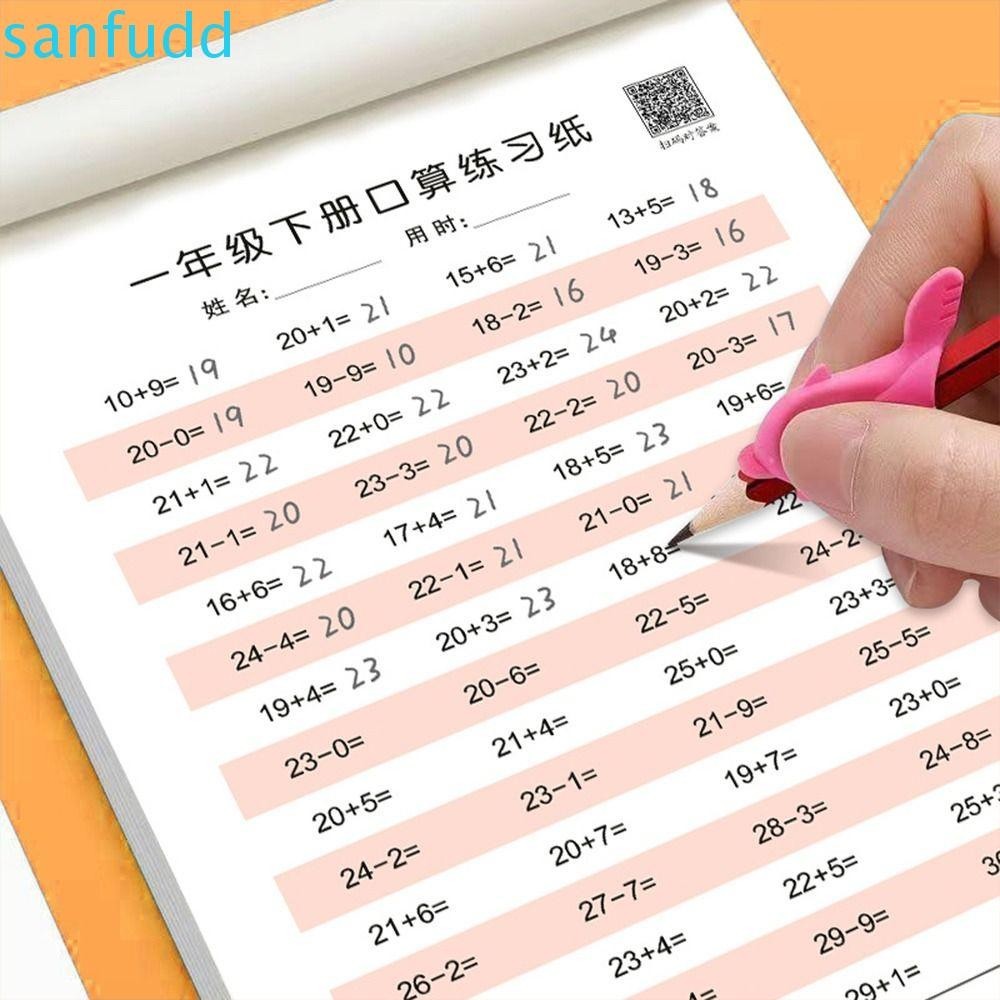 SANFUDD Math Arithmetic Books, 10-100 Math Training Arithmetic Exercise ...