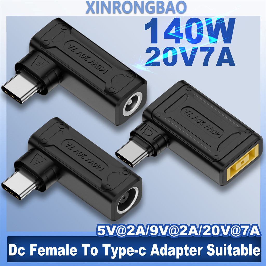 Dc Female To Type-c Adapter Suitable For 140w Pd Power Supply Adapter ...