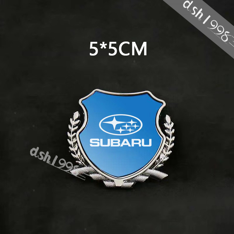 Subaru Car Metal Decorative Sticker Forester XV Outback BRZ GC Forester ...