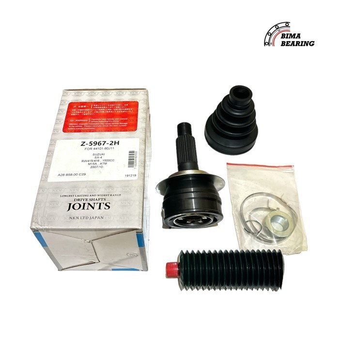 Cv JOINT OUTER SUZUKI SX4 X-OVER NEO BALENO NKN JAPAN ORIGINAL OUTER ...