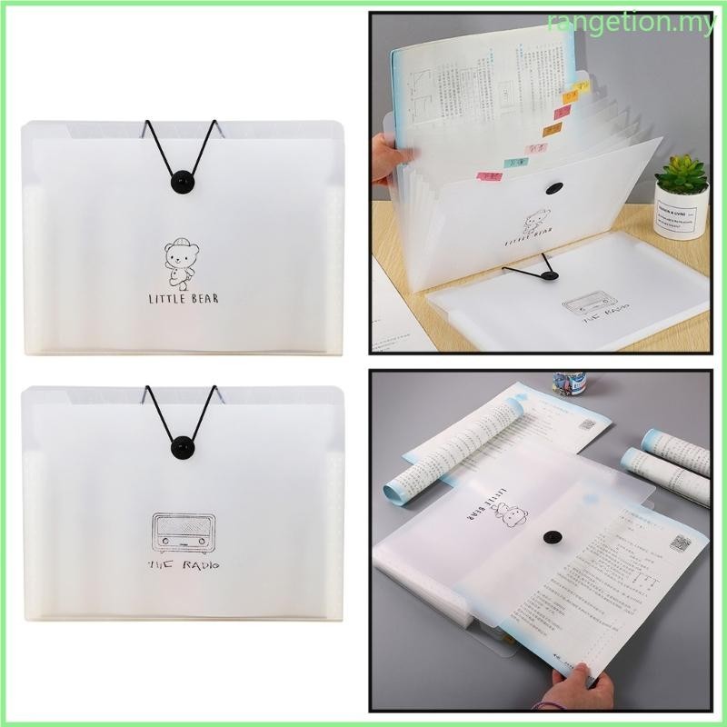 RAN Moving Boxes Medium Document Folder A4 Size Paper File Folder Organ ...