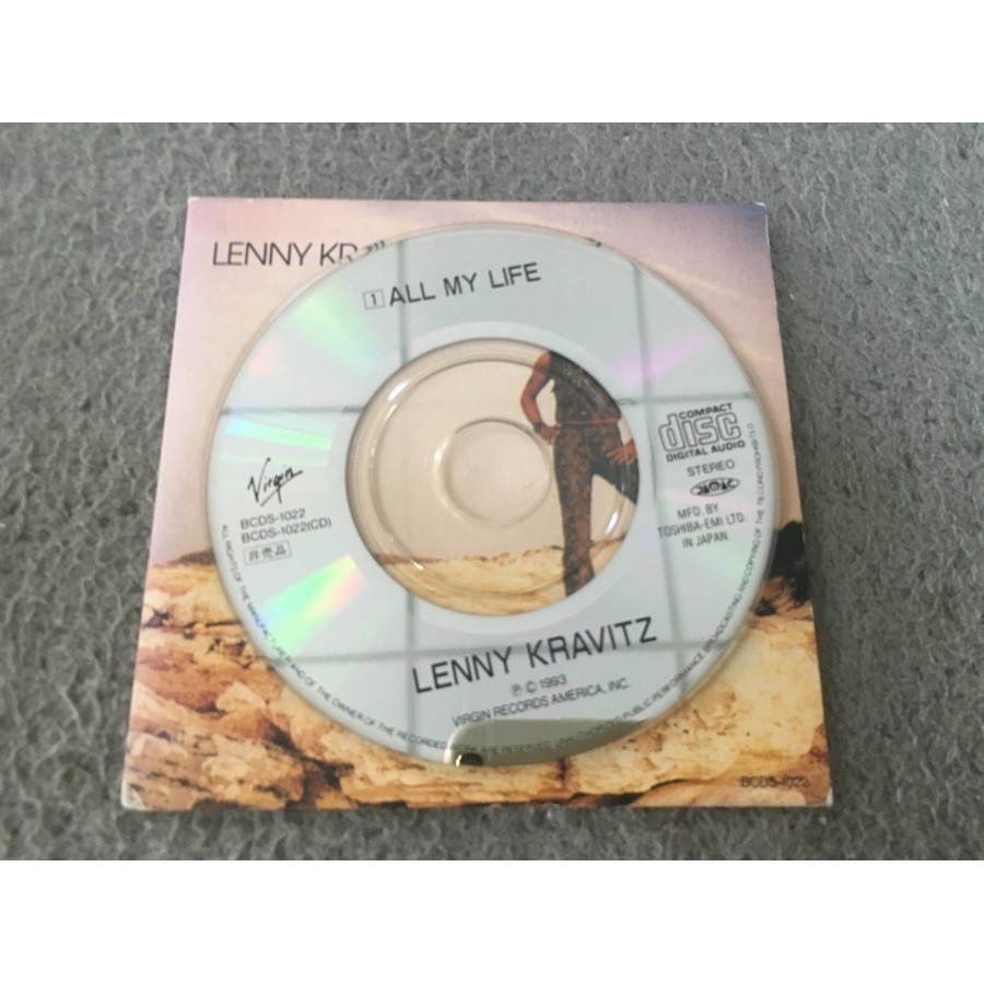 LENNY KRAVITZ ALL MY LIFE 3CM 小碟 (Japan Edition ) | Shopee Malaysia
