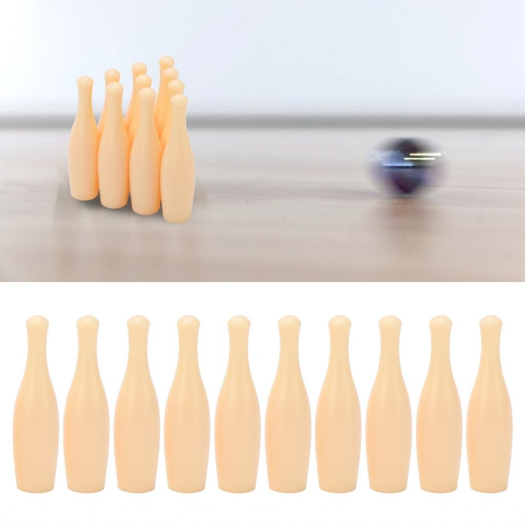 Soxii Bowling Pin Plastic Table Game Mini Pins Toy For Kids Children ...