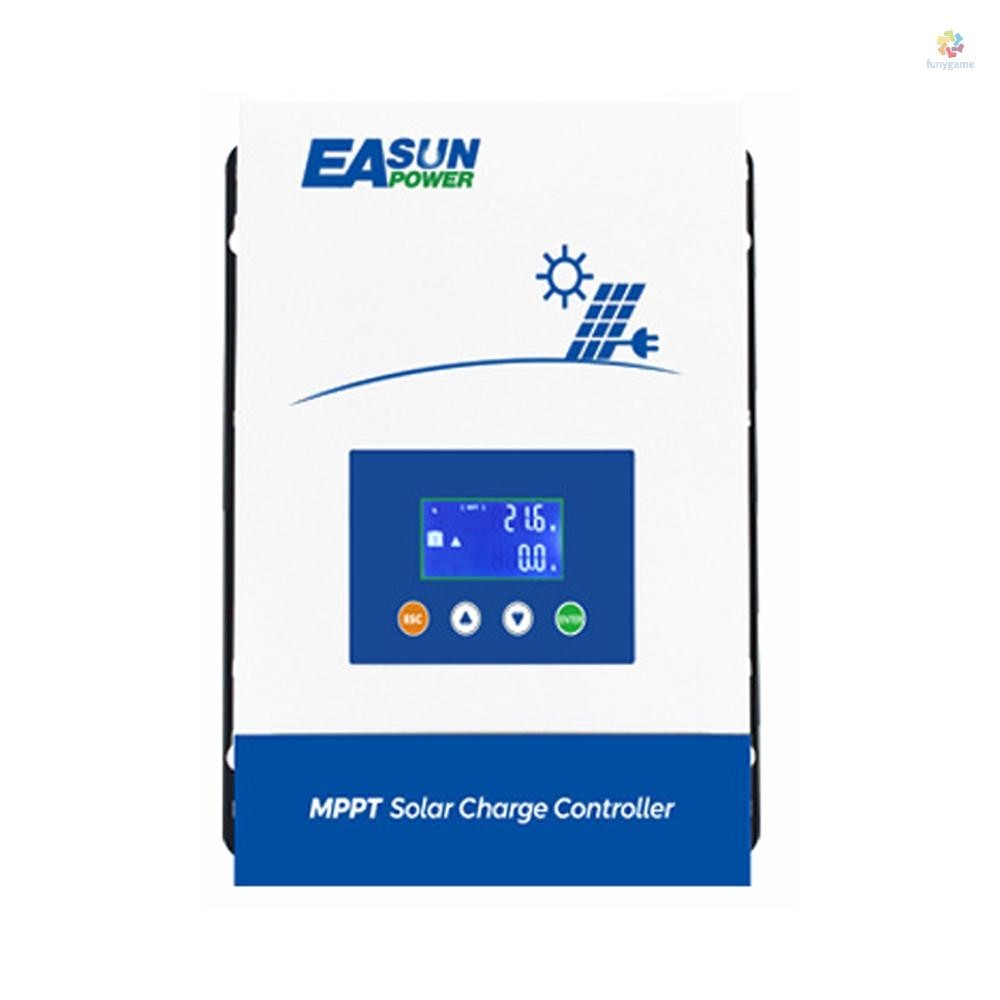 80A Solar Controller 12Volt/24Volt/36Volt/48Volt Automatic Battery Voltage Identification Solar ...