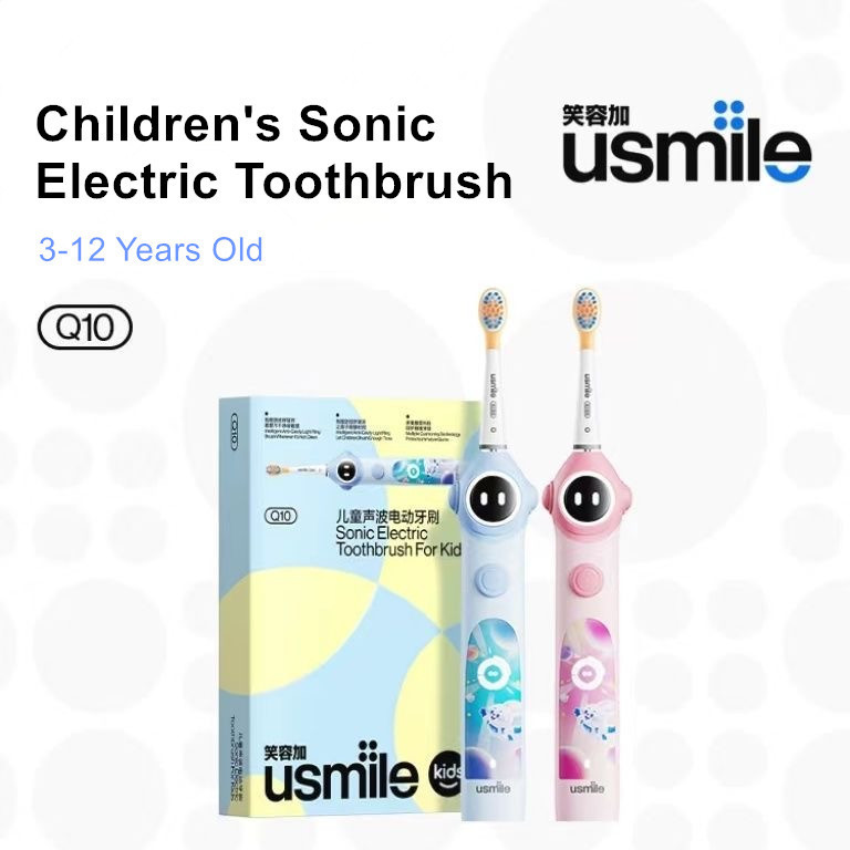 ORIGINAL Usmile Q10 Children's Sonic Electric Toothbrush For 3 -12 Years Old Kids Rechargeable ...