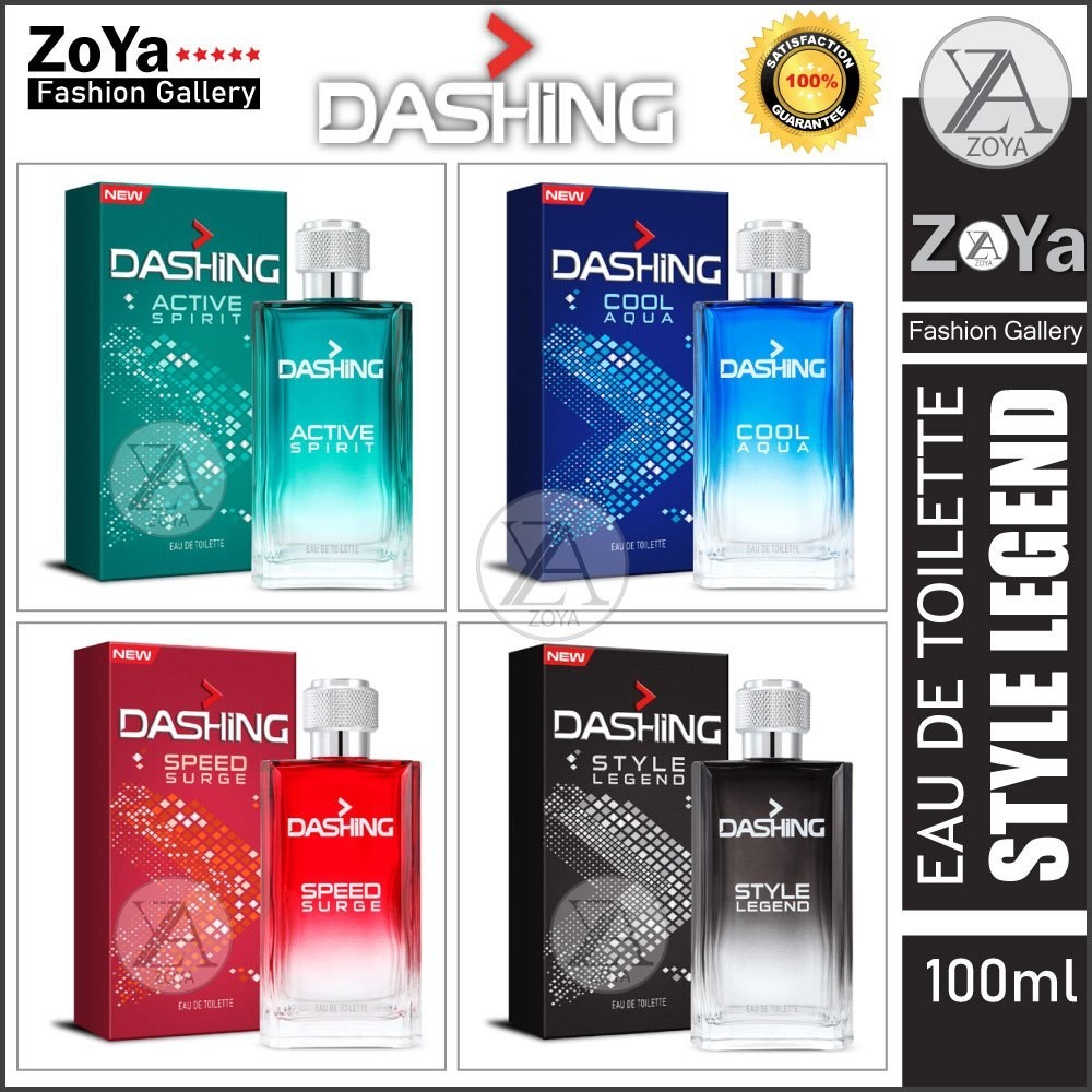 DASHING BLACK STYLE | COOL AQUA | SPEED SURGE | ACTIVE SPIRIT DEDORANT ...