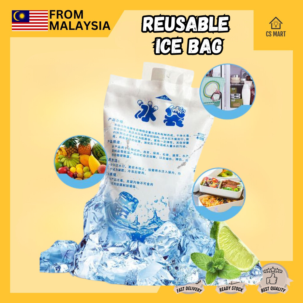 Ice Pack Frozen Food Seafood Breastmilk Storage Reusable Ice Bag Pack ...