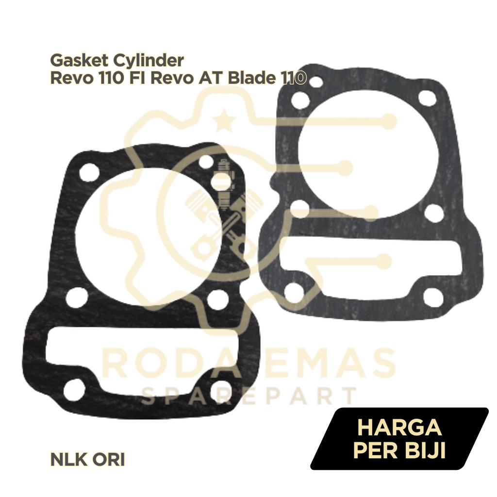 Gasket Block Gasket NLK Ori Honda Revo FI AT Blade 110 (Original ...