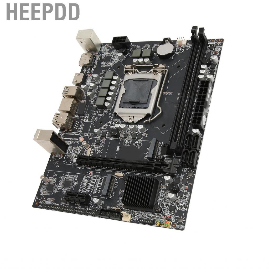 HEEPDD Computer Motherboard DisplayPort HD Output 2 DDR4 Desktop M ATX ...