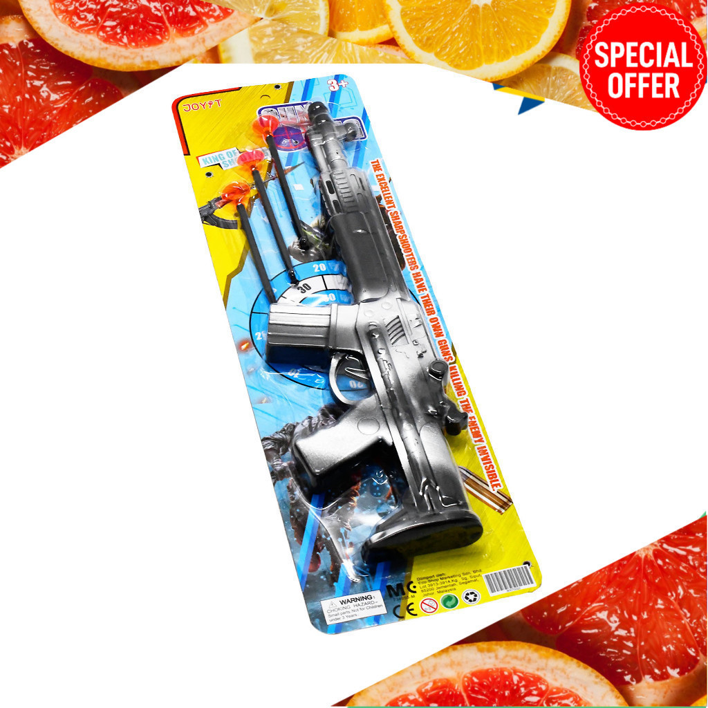 Senapang Mainan Kanak-kanak, Toy Gun with Plastic Bullet M16, Toy Rifel ...