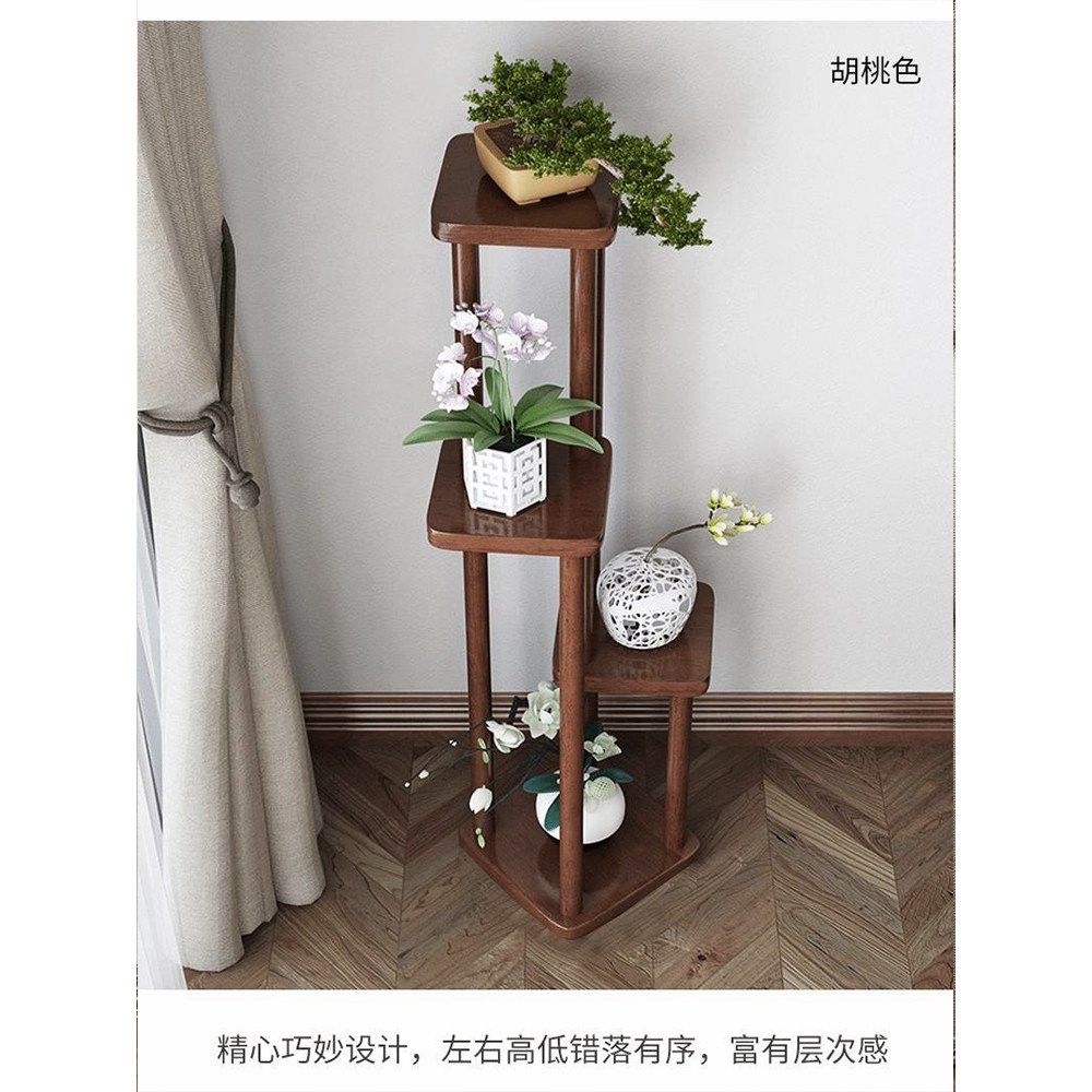 Stand Bunga Kayu Dalaman Mudah, Stand Tanaman Gantung Lantai Ruang Tamu ...