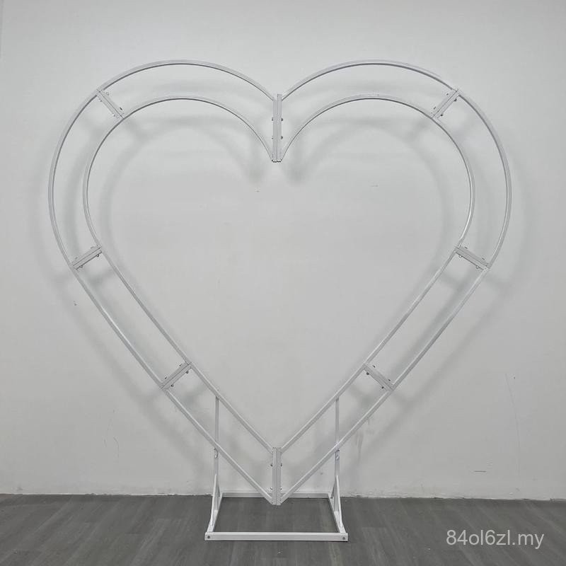 Simulation Flower Arch Iron Art Square Round Horn Love Heart Shape ...