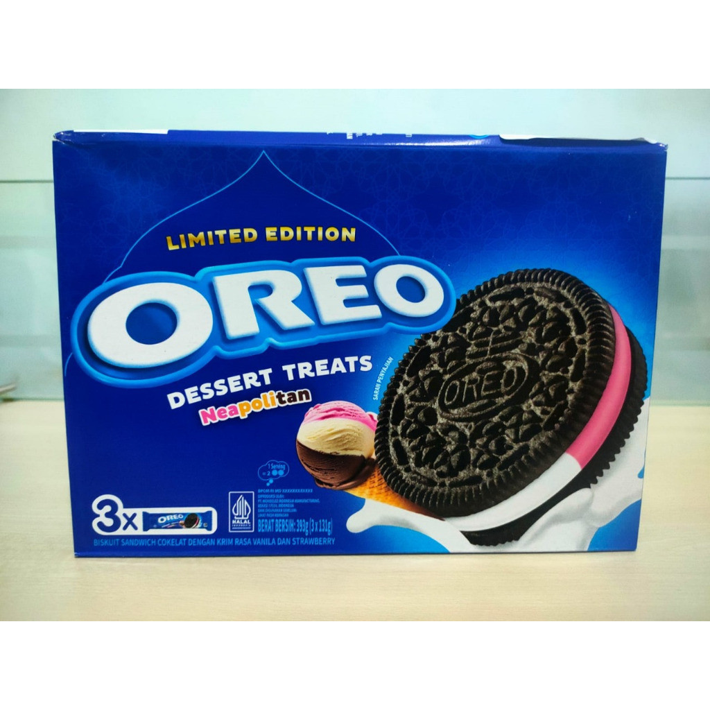 Oreo NEAPOLITAN SANDWICH PACK 393 GR | Shopee Malaysia