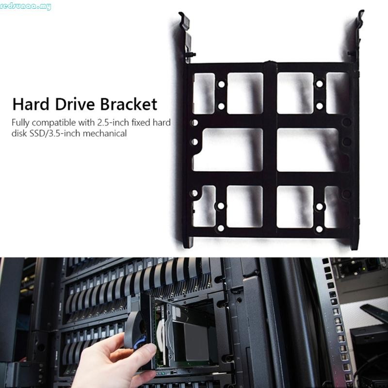 redsunaa Plastic 2 5 inch 3 5 inch SSD HDD Metal Mounting Bracket PC ...