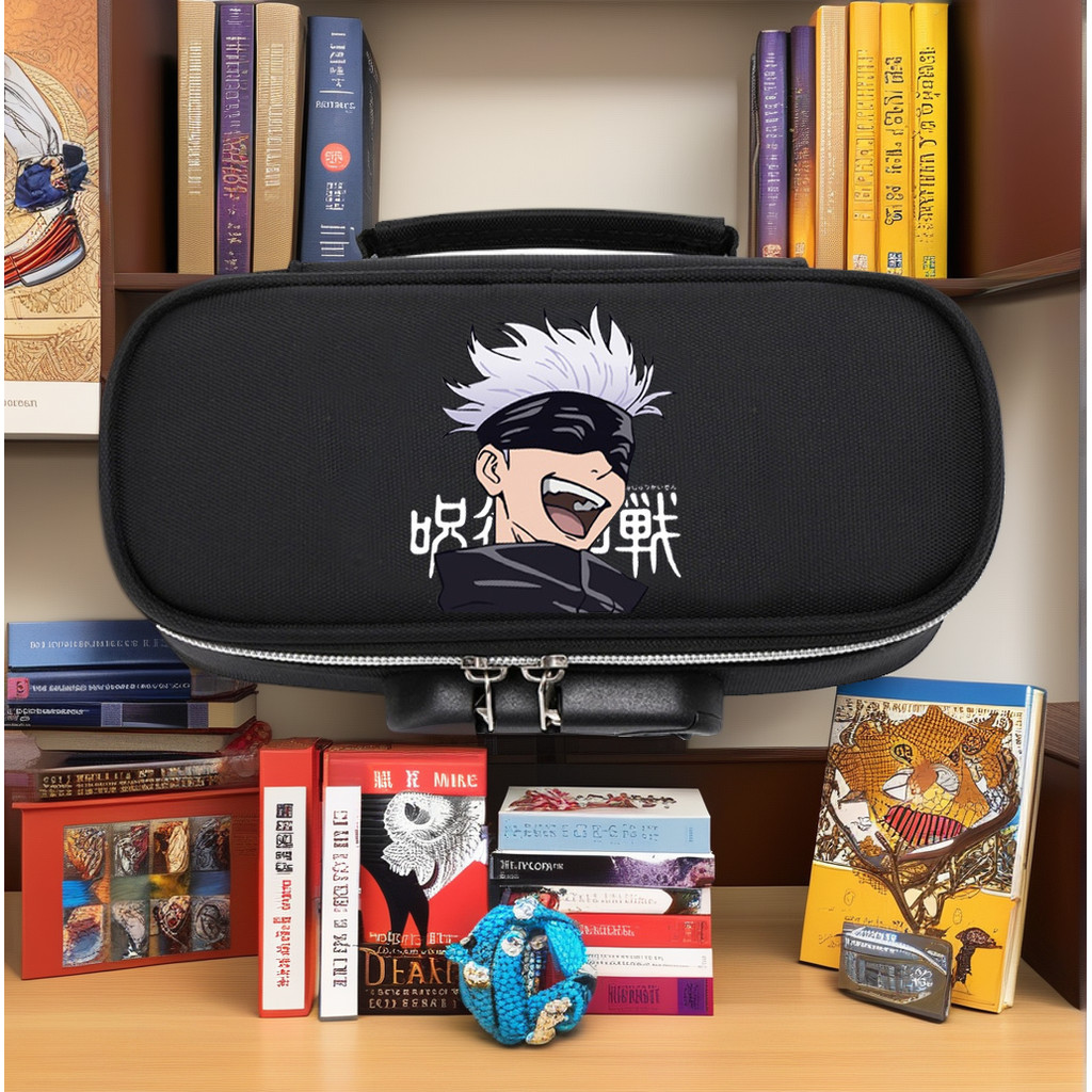 NEW Jujutsu Kaisen Multi functional pencil box password lock pencil ...