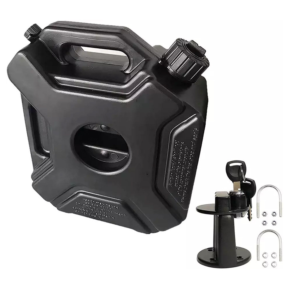 Portable Plastic Tank Gas Tank Emergency Backup SUV Motorcycle Gasoline ...