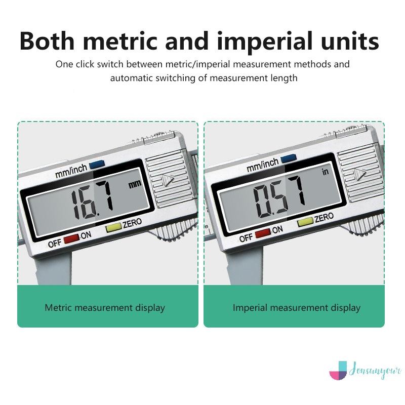 [Jonsunyour] 0-150mm Electronic Digital Display Vernier Caliper Carbon ...