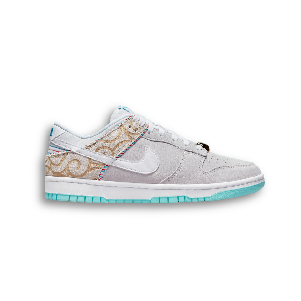Nike Dunk Low SE Barber Shop Grey | Shopee Malaysia