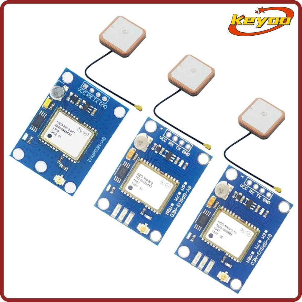 [KEYOO] GPS Module Durable Flight Control TTL Board NEO-6M NEO-7M NEO ...