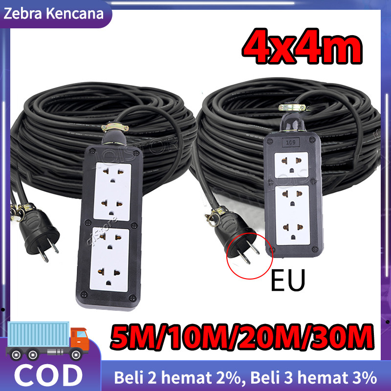 3600w Extension Cord Cable Socket Extra-long Plug-in Strip 3M/5M/10M ...