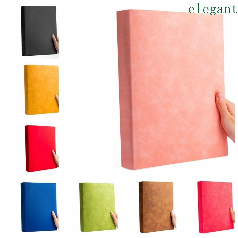 ELEGANT A4 Thick Notebook, Line/Blank 200 Pages Large Notebook ...