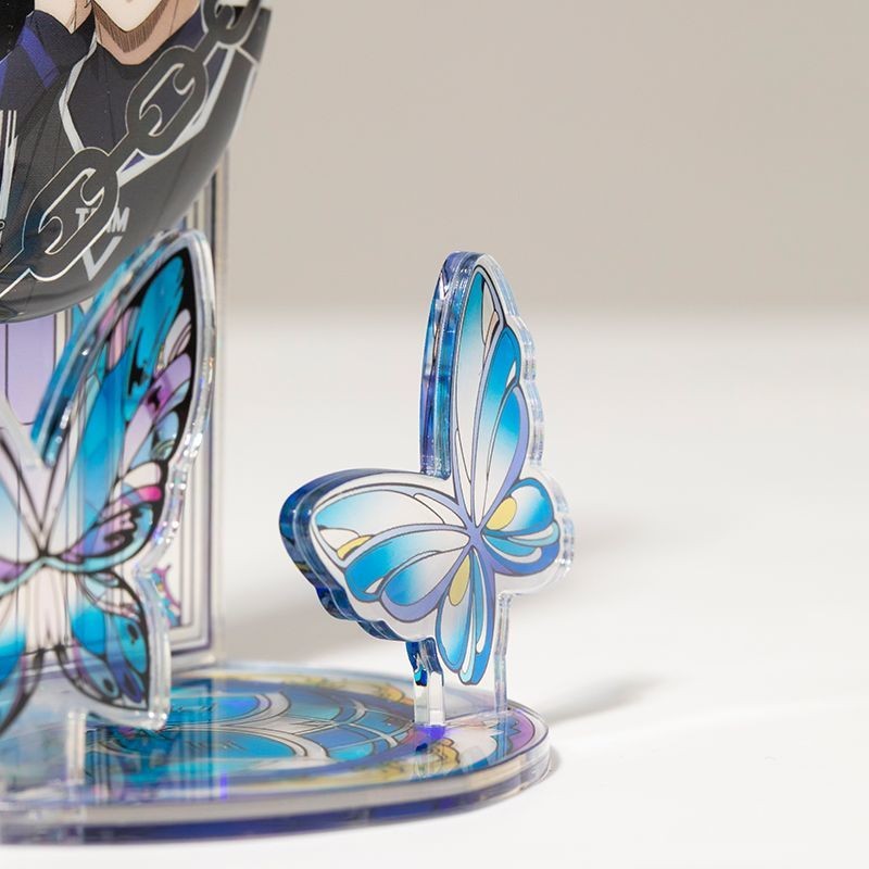 Acrylic Flower Window Stand Butterfly Valley Series ins Style DIY ...