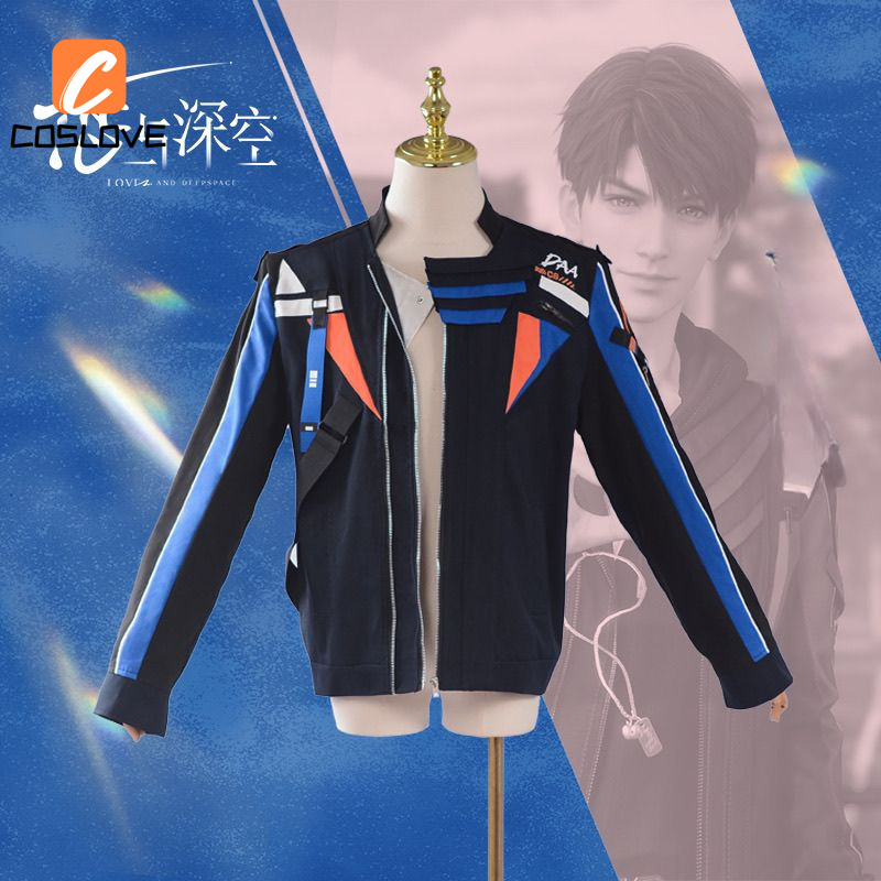 Love and Deepspace Caleb Cosplay Clothing Long Sleeves Coat Man Outfit ...