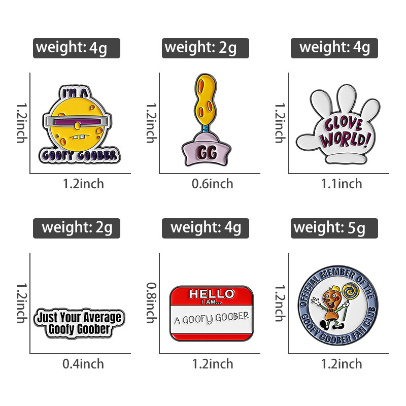 SpongeBob SquarePants Enamel Pin A Goofy Goober Lapel Pins for ...