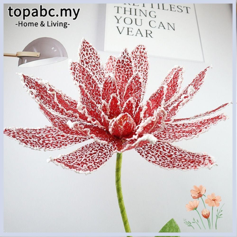TOPABC Fake Flower, 30cm Large Big Simulation Flower, Window Display ...